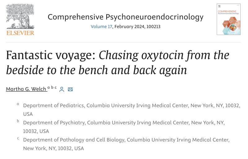 Martha G Welch, MD on LinkedIn: #womeninscience #research #oxytocin # ... Martha G Welch, MD on LinkedIn: #womeninscience #research #oxytocin # ...