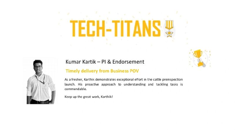 Kumar Kartik Sahu on LinkedIn: #achievement #techtitan #proudmoment # ... Kumar Kartik Sahu on LinkedIn: #achievement #techtitan #proudmoment # ...