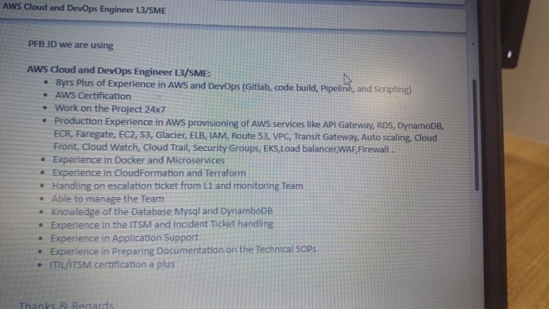R Mithun Chakravarthi kumar on LinkedIn: If anyone looking you can ... R Mithun Chakravarthi kumar on LinkedIn: If anyone looking you can ...