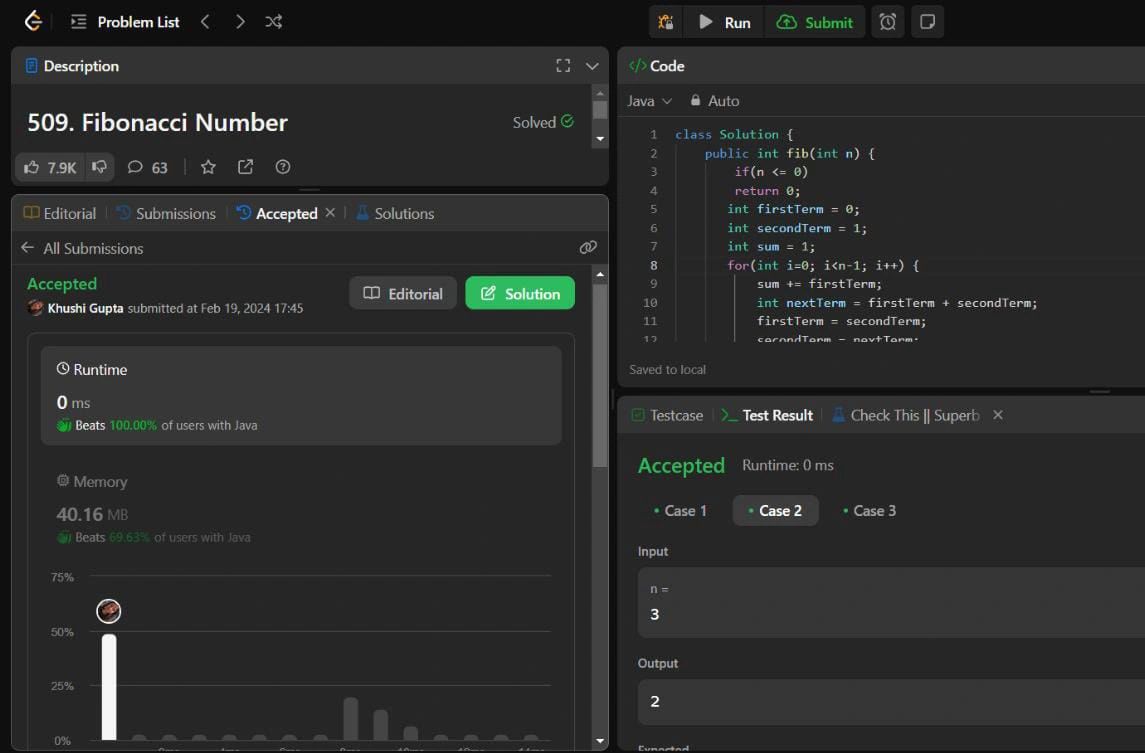 Khushi Gupta on LinkedIn: #30daysofcode #codingchallenge #leetcode # ... Khushi Gupta on LinkedIn: #30daysofcode #codingchallenge #leetcode # ...