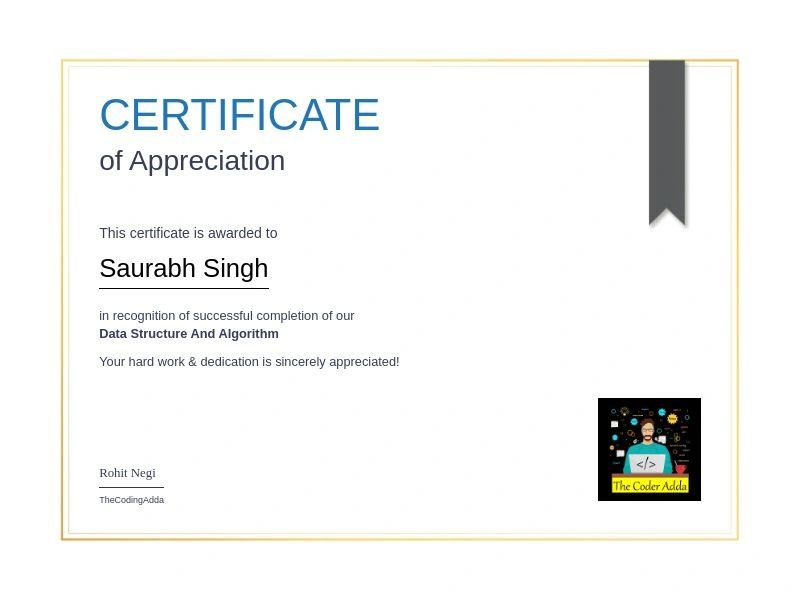 Saurabh Singh on LinkedIn: #datastructures #algorithms #programmig # ... Saurabh Singh on LinkedIn: #datastructures #algorithms #programmig # ...