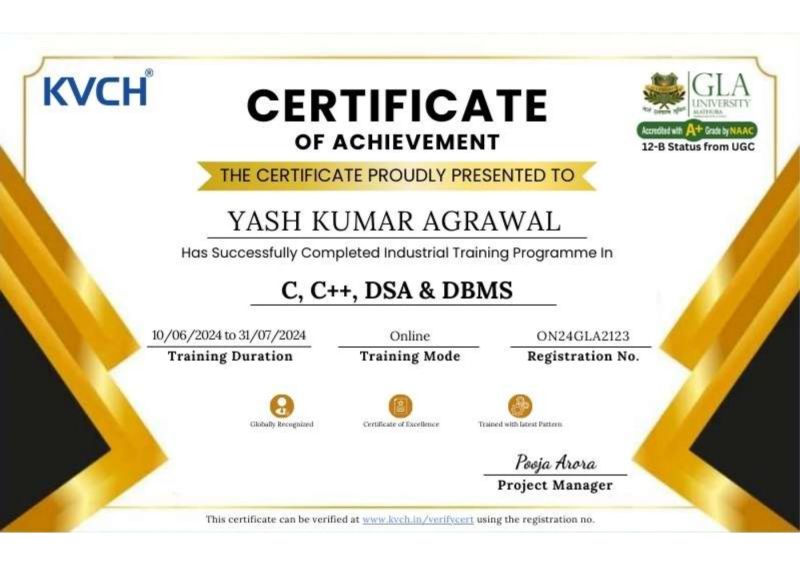 Yash Agrawal on LinkedIn: #internship #c #cplusplus #data #dbms # ... Yash Agrawal on LinkedIn: #internship #c #cplusplus #data #dbms # ...