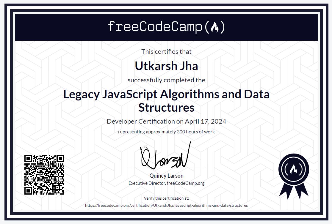 UTKARSH JHA on LinkedIn: I’m happy to share that I’ve obtained a new ... UTKARSH JHA on LinkedIn: I’m happy to share that I’ve obtained a new ...