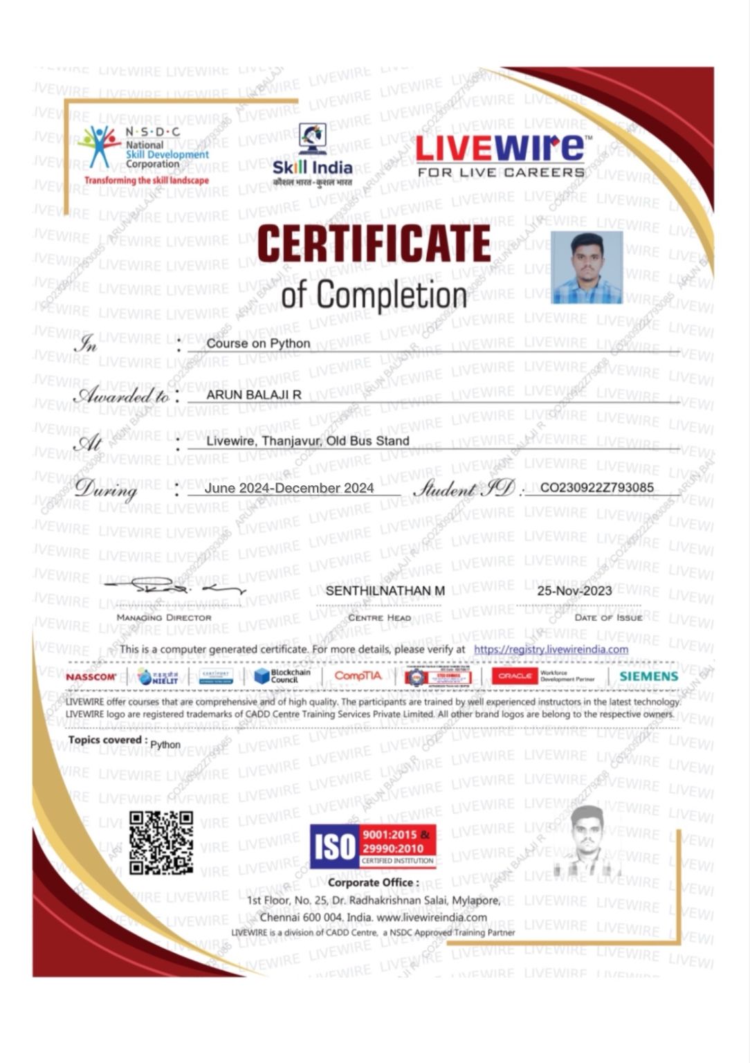 ARUN BALAJI R on LinkedIn: #python #learning #coding #techskills # ... ARUN BALAJI R on LinkedIn: #python #learning #coding #techskills # ...