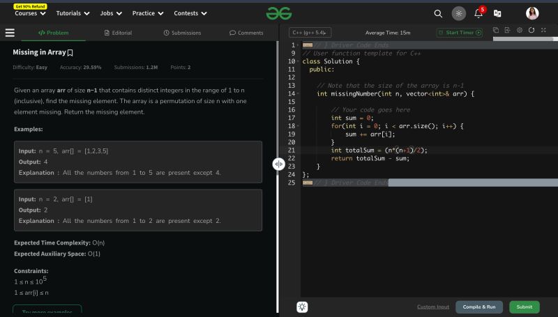 Bharti Jayprakash on LinkedIn: #leetcode #geeksforgeeks #codingjourney ... Bharti Jayprakash on LinkedIn: #leetcode #geeksforgeeks #codingjourney ...