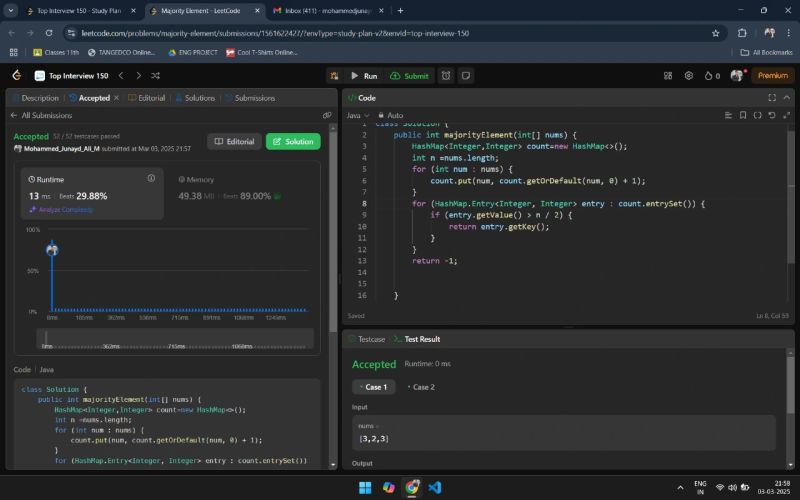 #100daysofcode #leetcode #codingchallenge #java #problemsolving ... #100daysofcode #leetcode #codingchallenge #java #problemsolving ...