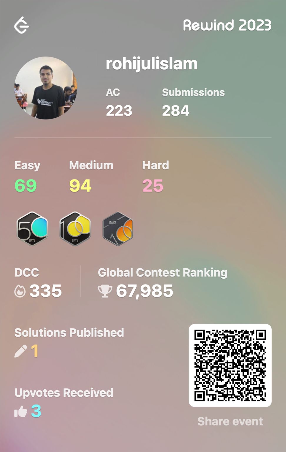 Rohejul Islam on LinkedIn: #leetcode #leetcode2023 #leetcode Rohejul Islam on LinkedIn: #leetcode #leetcode2023 #leetcode
