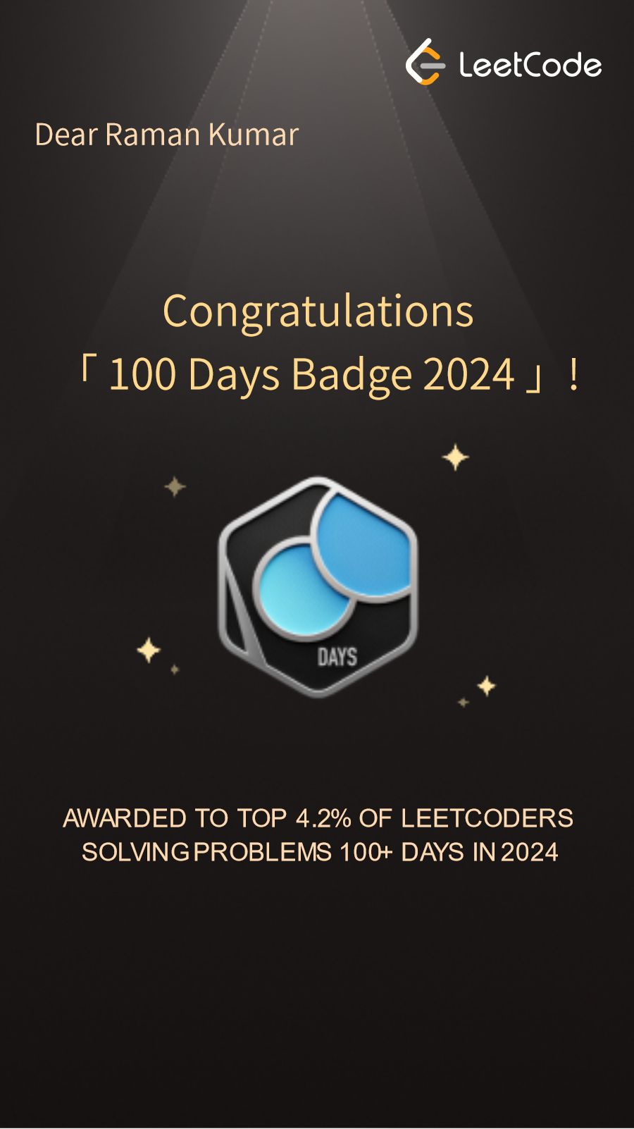 Raman Kumar on LinkedIn: #100daysofcode #leetcode #dsa #codingjourney # ... Raman Kumar on LinkedIn: #100daysofcode #leetcode #dsa #codingjourney # ...