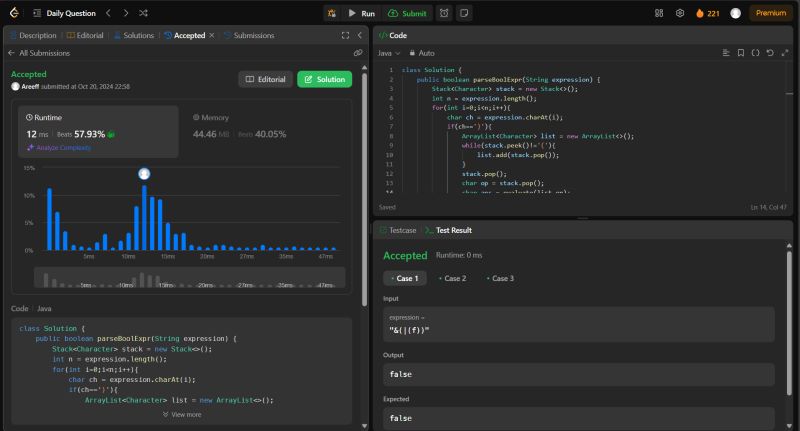 Areeff Pathan on LinkedIn: Leetcode Problem Of The Day : Parsing A ... Areeff Pathan on LinkedIn: Leetcode Problem Of The Day : Parsing A ...