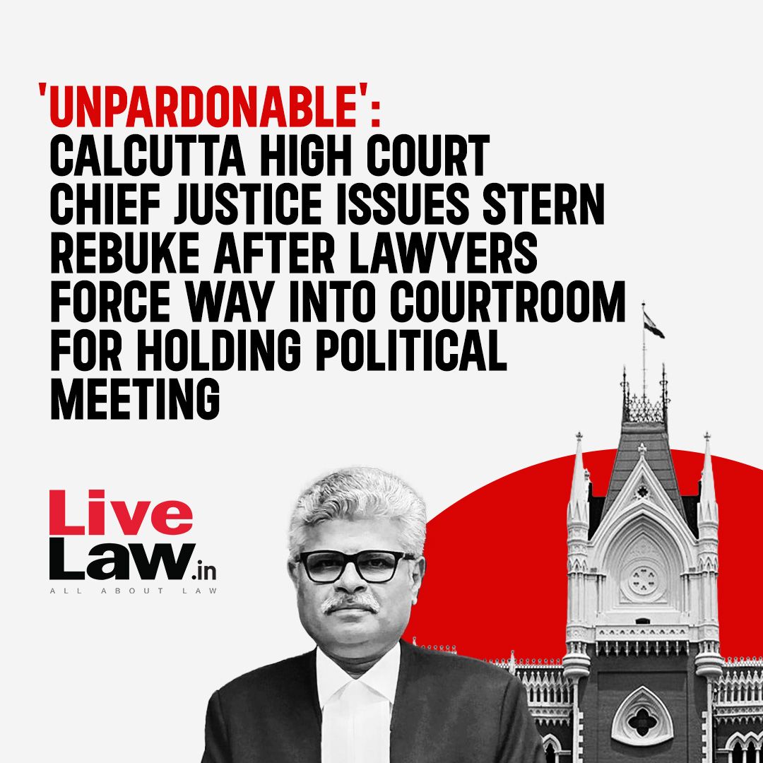 LiveLaw on LinkedIn: Calcutta High Court's Chief Justice TS Sivagnanam ... LiveLaw on LinkedIn: Calcutta High Court's Chief Justice TS Sivagnanam ...