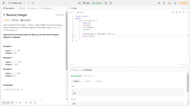 Day 72 of #100DaysOfCode: Solved Integer Problem | PRIYA RATHOR posted ... Day 72 of #100DaysOfCode: Solved Integer Problem | PRIYA RATHOR posted ...