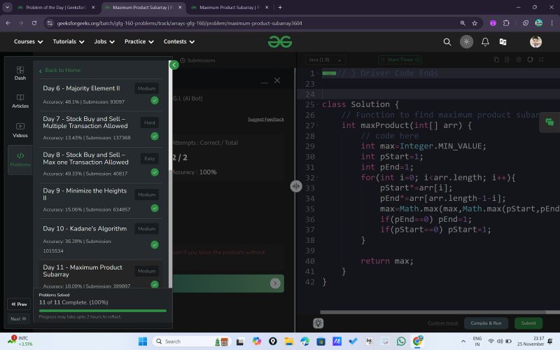 Sahil Verma on LinkedIn: #gfg160challenge #geekstreak2024 #gfg160 # ... Sahil Verma on LinkedIn: #gfg160challenge #geekstreak2024 #gfg160 # ...