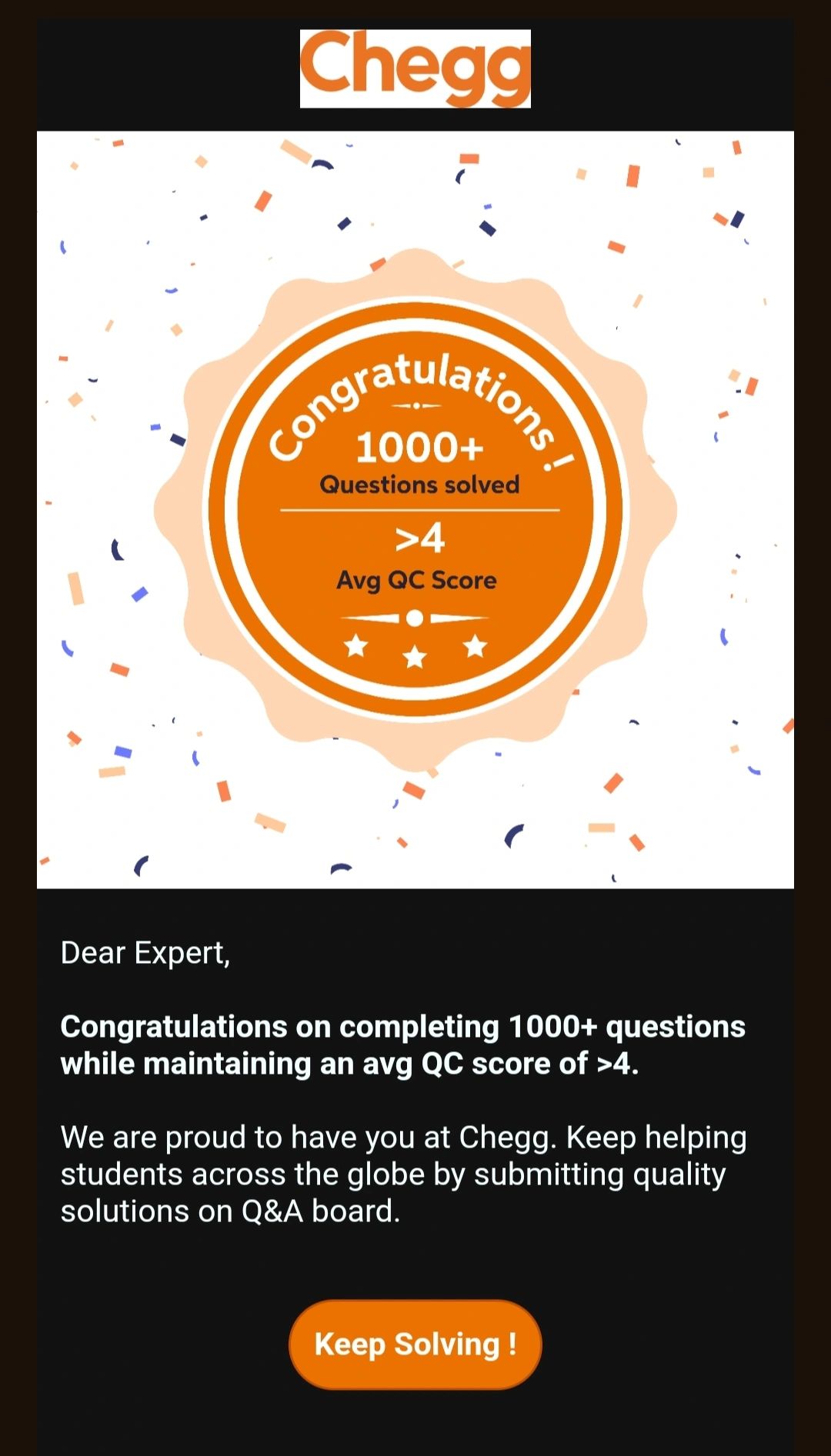 Hello Connections I am happy to share this. Chegg India | Souvik Hajra Hello Connections I am happy to share this. Chegg India | Souvik Hajra