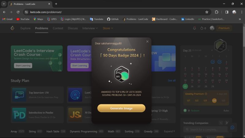 Saksham Maggu on LinkedIn: #50daysofcode #50daysofcode #leetcode # ... Saksham Maggu on LinkedIn: #50daysofcode #50daysofcode #leetcode # ...