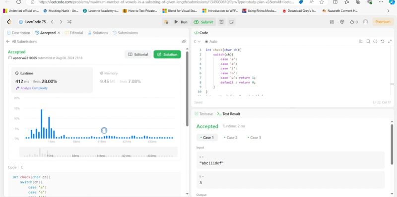 Day 15 of #100DaysOfCode: Solved vowel counting problem | Apoorva ... Day 15 of #100DaysOfCode: Solved vowel counting problem | Apoorva ...