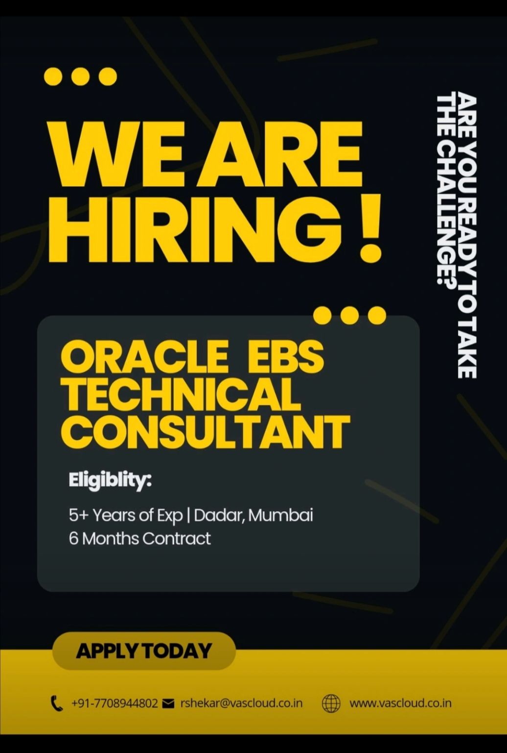 SWETHA T on LinkedIn: #oraclejobs #oracledeveloper #oracle #query # ... SWETHA T on LinkedIn: #oraclejobs #oracledeveloper #oracle #query # ...