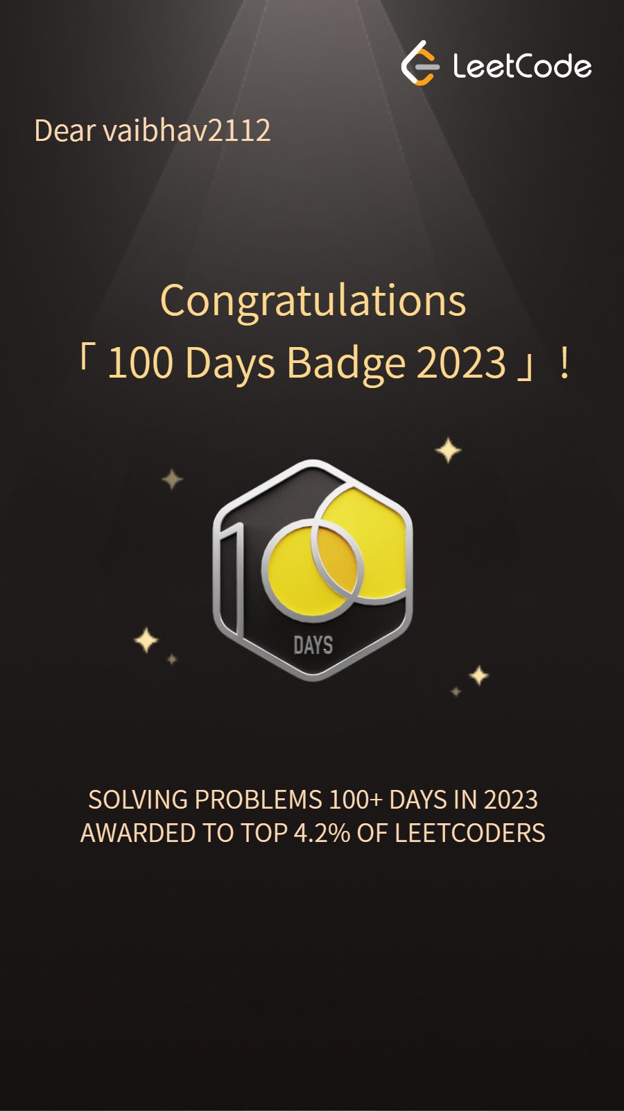 VAIBHAV VERMA on LinkedIn: #leetcode #problemsolving #consistency # ... VAIBHAV VERMA on LinkedIn: #leetcode #problemsolving #consistency # ...