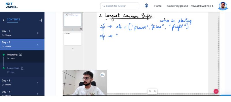 Eswar Billa on LinkedIn: #dsa #strings #codingjourney # ... Eswar Billa on LinkedIn: #dsa #strings #codingjourney # ...