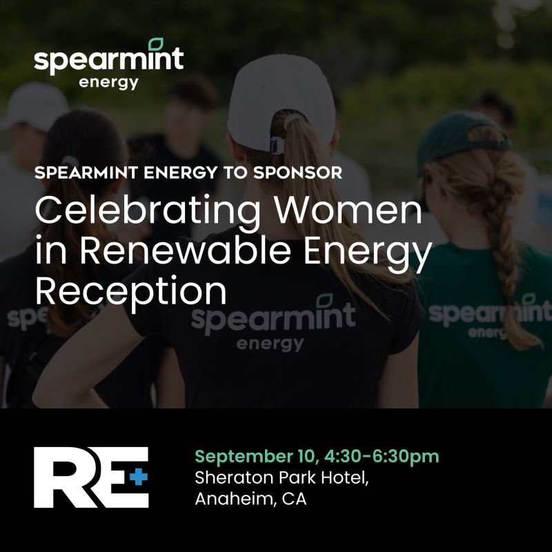 Spearmint Energy on LinkedIn: #cleanenergyrevolution #energytransition ... Spearmint Energy on LinkedIn: #cleanenergyrevolution #energytransition ...