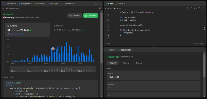 Utsav Maji on LinkedIn: #leetcode #codingjourney #dailycoding #dsa #cpp ... Utsav Maji on LinkedIn: #leetcode #codingjourney #dailycoding #dsa #cpp ...