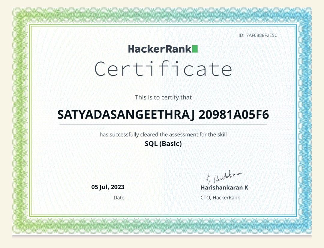 Sangeeth Satyada on LinkedIn: #connections Sangeeth Satyada on LinkedIn: #connections