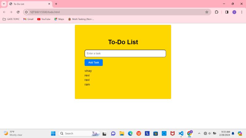 Medisetti Vinay on LinkedIn: #html #css #javascript Medisetti Vinay on LinkedIn: #html #css #javascript