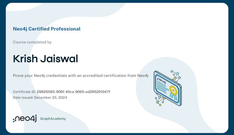 Krish Jaiswal on LinkedIn: #neo4j #java | 13 comments Krish Jaiswal on LinkedIn: #neo4j #java | 13 comments