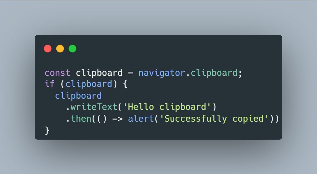 Alireza Razinejad on LinkedIn: #frontend #javascript #webapi Alireza Razinejad on LinkedIn: #frontend #javascript #webapi