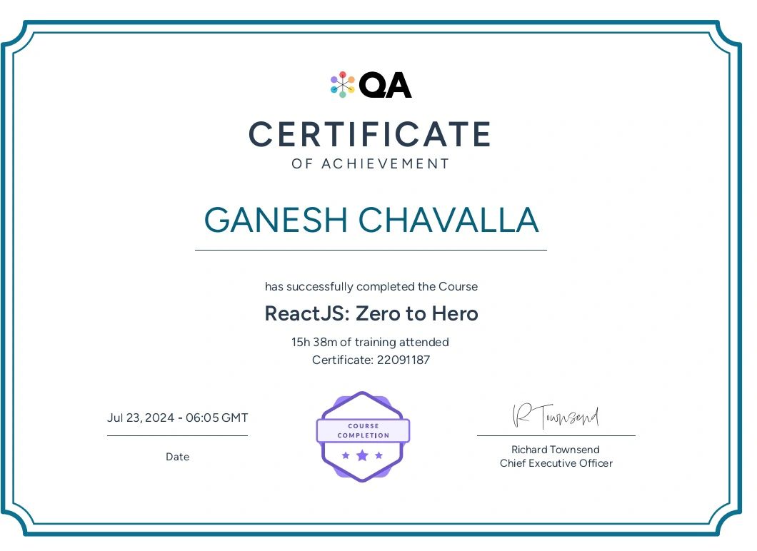 Ganesh Chavalla on LinkedIn: #reactjs #java #javafullstack #springboot ... Ganesh Chavalla on LinkedIn: #reactjs #java #javafullstack #springboot ...