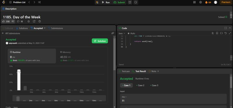 SaiPrasath B on LinkedIn: #100daysofcode #leetcode #programming # ... SaiPrasath B on LinkedIn: #100daysofcode #leetcode #programming # ...