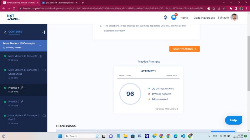 Sainaath Dhanwada on LinkedIn: #100daysofcodechallenge #day65 #nxtwave ... Sainaath Dhanwada on LinkedIn: #100daysofcodechallenge #day65 #nxtwave ...