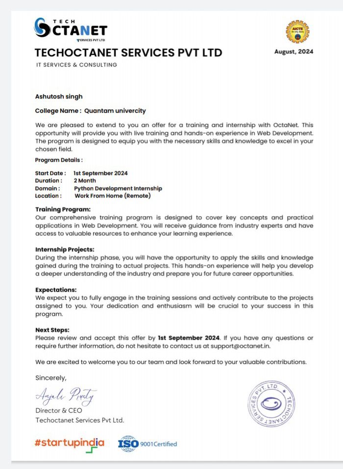 Ashutosh Singh sishodiya on LinkedIn: python devolment Ashutosh Singh sishodiya on LinkedIn: python devolment