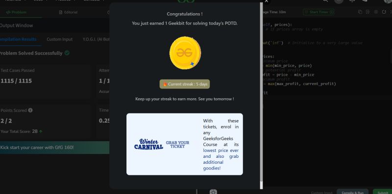 Harini Sri on LinkedIn: #codingchallenge #dsa #geeksforgeeks # ... Harini Sri on LinkedIn: #codingchallenge #dsa #geeksforgeeks # ...