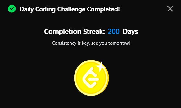 Harshavardhan Asadi on LinkedIn: #leetcode #dailychallenge # ... Harshavardhan Asadi on LinkedIn: #leetcode #dailychallenge # ...