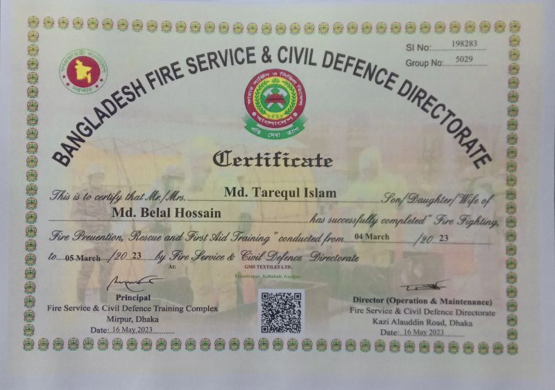 Tarequl Islam on LinkedIn: Basic fire training two days. Tarequl Islam on LinkedIn: Basic fire training two days.