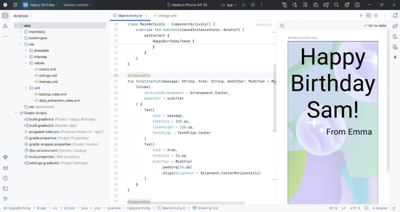 #kotlin #androiddevelopment #learningjourney #practicemakesperfect ... #kotlin #androiddevelopment #learningjourney #practicemakesperfect ...