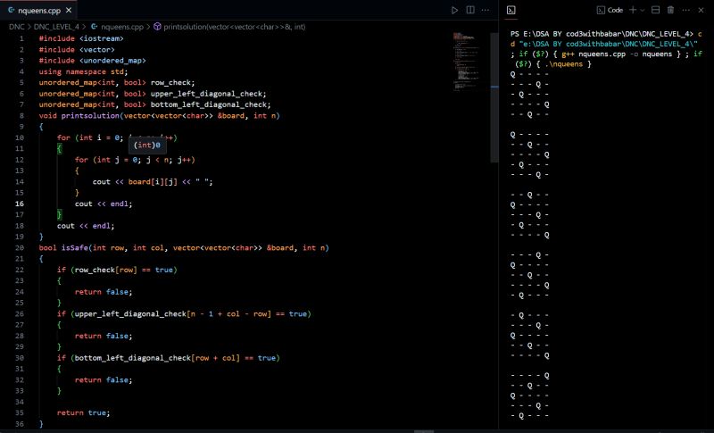Manik Sharma on LinkedIn: #day22 #coding #dsa #backtracking #nqueens # ... Manik Sharma on LinkedIn: #day22 #coding #dsa #backtracking #nqueens # ...