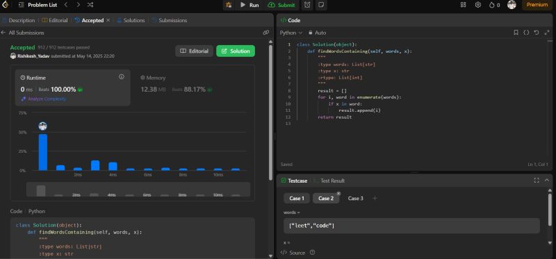 Day -12 on LeetCode Journey: Solving Python problems daily | RISHIKESH ... Day -12 on LeetCode Journey: Solving Python problems daily | RISHIKESH ...