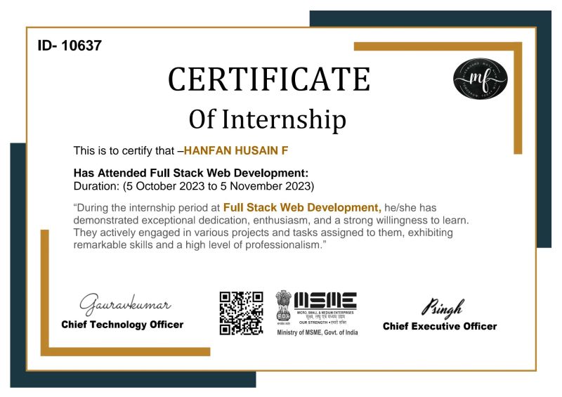 Unlocking the secrets of web development during my internship at Main ... Unlocking the secrets of web development during my internship at Main ...