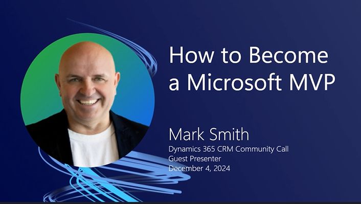 Microsoft Dynamics 365 Community on LinkedIn: #mvp #crm # ... Microsoft Dynamics 365 Community on LinkedIn: #mvp #crm # ...