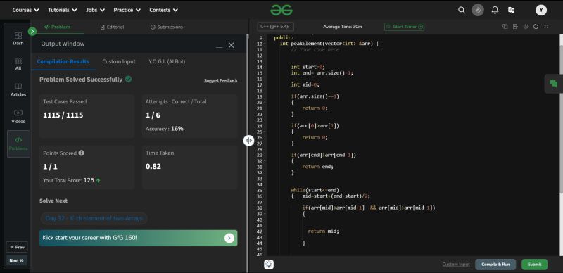 yash singh on LinkedIn: #gfg160daysofproblemsolving #dsa # ... yash singh on LinkedIn: #gfg160daysofproblemsolving #dsa # ...