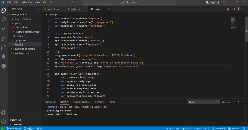 Dinesh Kumar on LinkedIn: #bharatintern #fullstackdevelopment Dinesh Kumar on LinkedIn: #bharatintern #fullstackdevelopment