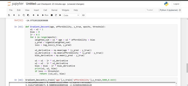 Nikhil Vishwakarma on LinkedIn: Coding the Gradient Descent algorithm ... Nikhil Vishwakarma on LinkedIn: Coding the Gradient Descent algorithm ...