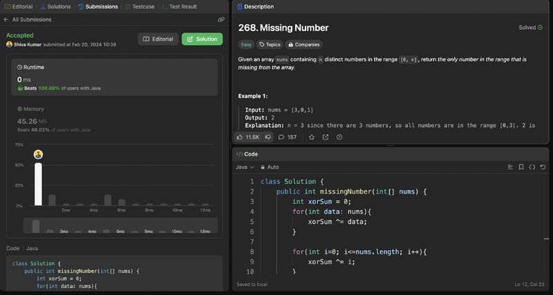 #leetcodechallenge #codeexploration #dailycoding #day20… | Shiva Kumar #leetcodechallenge #codeexploration #dailycoding #day20… | Shiva Kumar