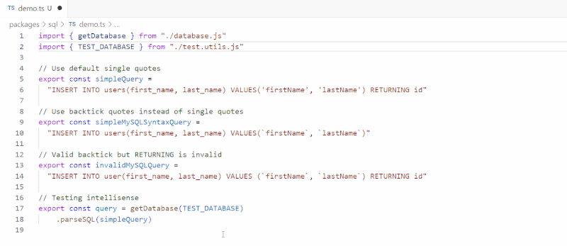 Extensible SQL parsing validations?? | Nathan Northcutt Extensible SQL parsing validations?? | Nathan Northcutt