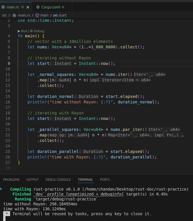 #rustlang #rayon #rustcommunity #systemprogramming… | Chandan Kumar #rustlang #rayon #rustcommunity #systemprogramming… | Chandan Kumar