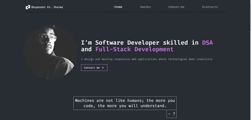Bhupender Kumar Sharma on LinkedIn: #reactjs #webdev #javascript # ... Bhupender Kumar Sharma on LinkedIn: #reactjs #webdev #javascript # ...