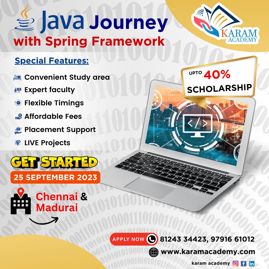Karam Academy on LinkedIn: #javacourse #karamacademy #learnjava # ... Karam Academy on LinkedIn: #javacourse #karamacademy #learnjava # ...