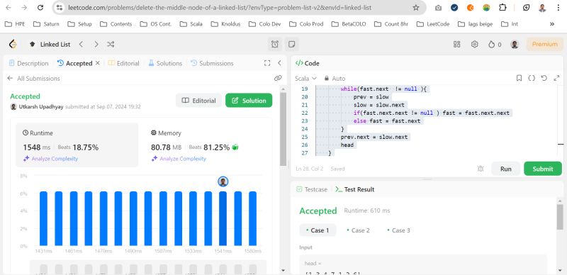 Utkarsh Upadhyay on LinkedIn: ๐ Day 40/100 of solving LeetCode || DSA ... Utkarsh Upadhyay on LinkedIn: ๐ Day 40/100 of solving LeetCode || DSA ...