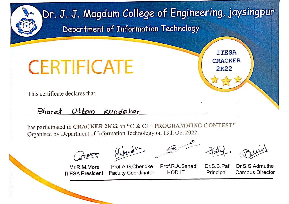Bharat Kundekar on LinkedIn: #cprogramming #cplusplus # ... Bharat Kundekar on LinkedIn: #cprogramming #cplusplus # ...